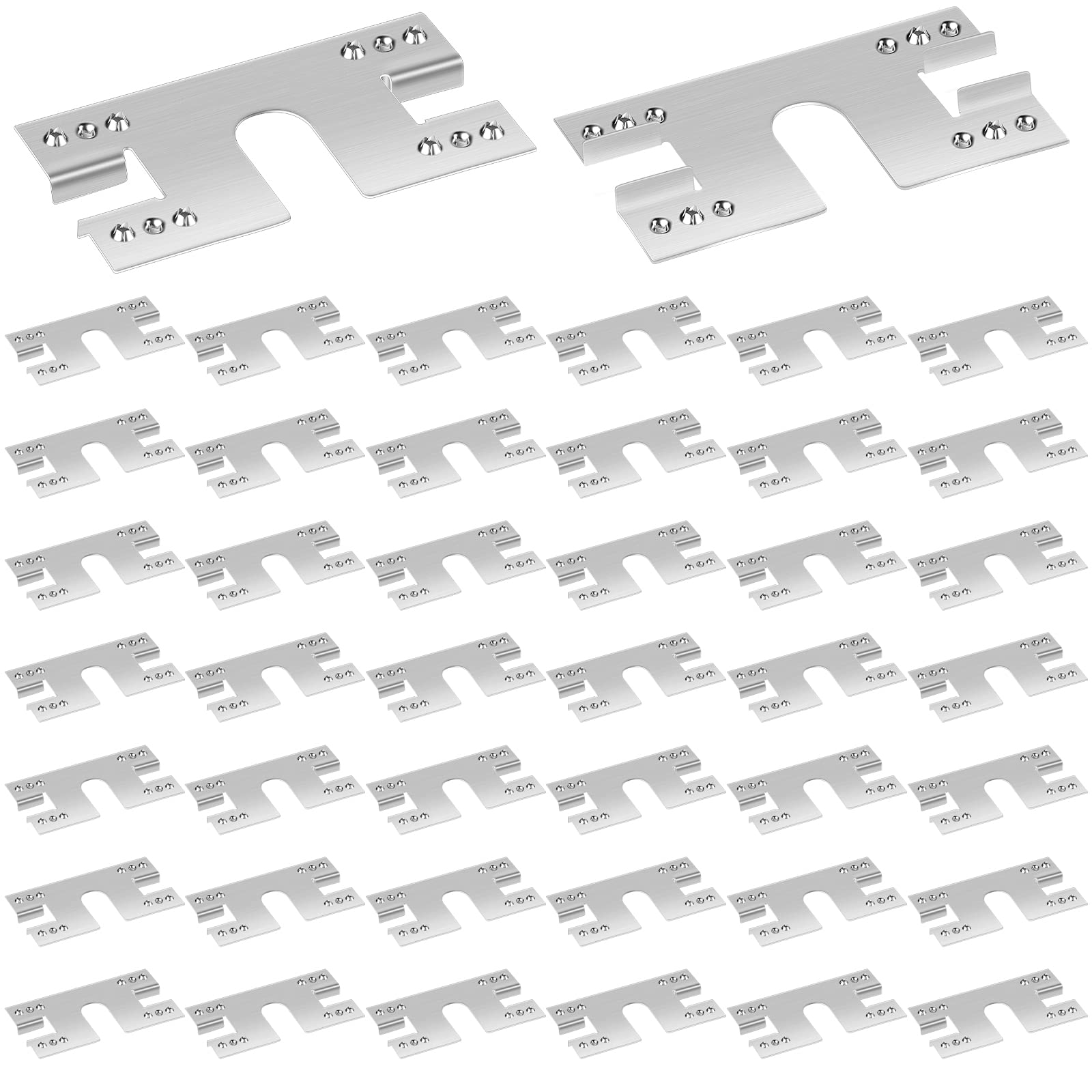 Buy 50 Pieces Stainless Steel Solar Panel PV Earth Conductive Sheet ...