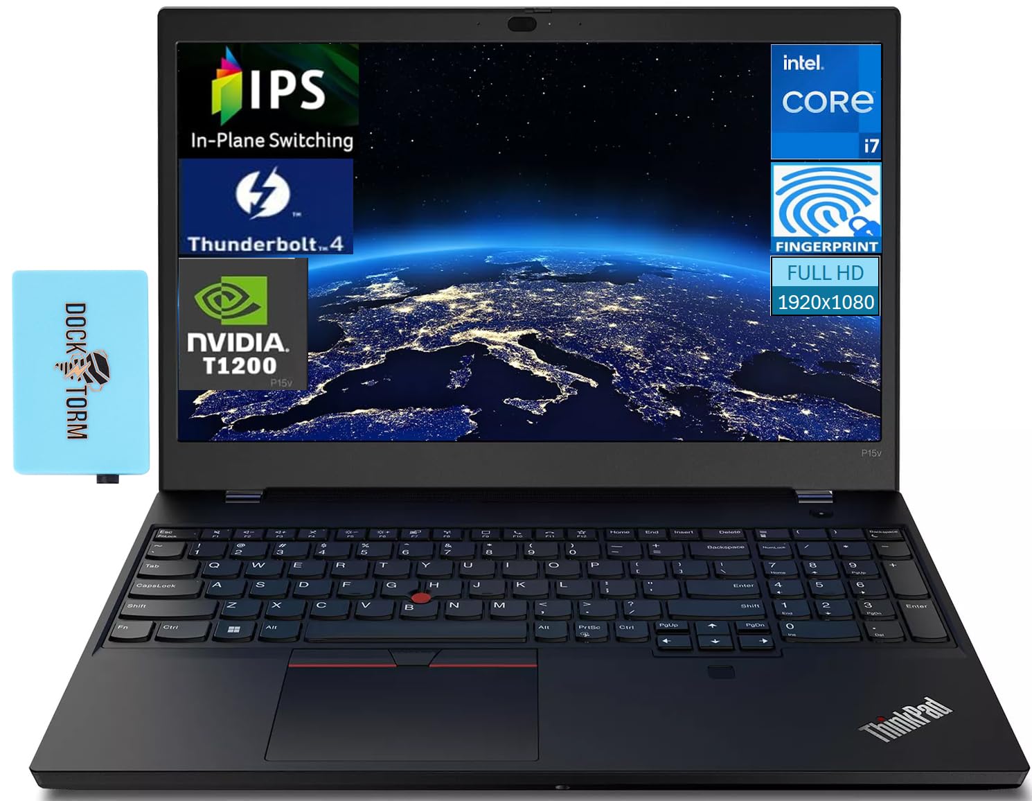 Amazon.com: Lenovo ThinkPad P15v Gen 3 Mobile Workstation 15.6" IPS FHD ...