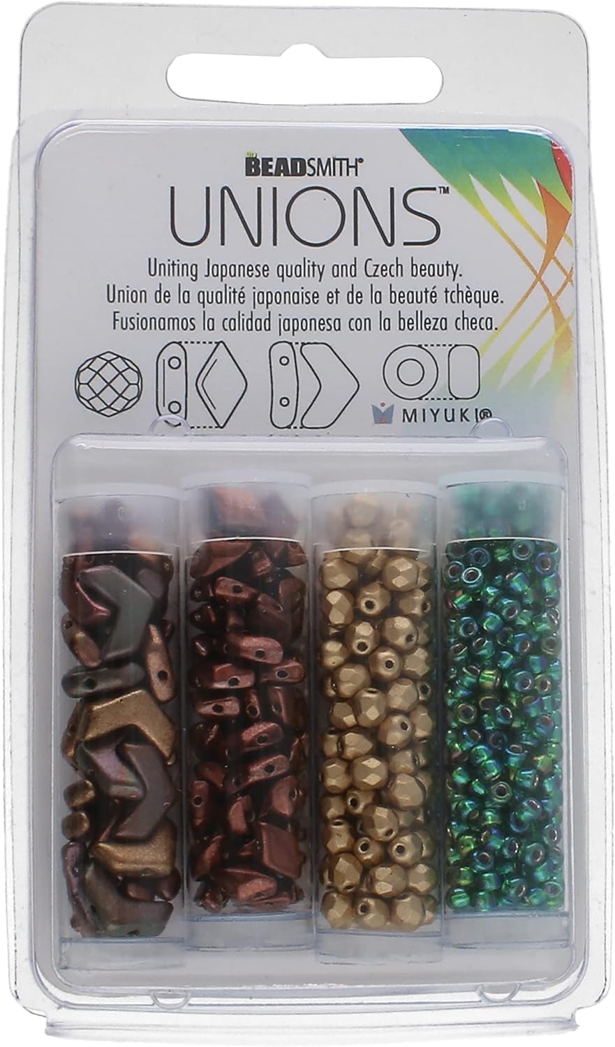 Amazon.com: The Beadsmith Unions – Japanese and Czech Glass Beads ...