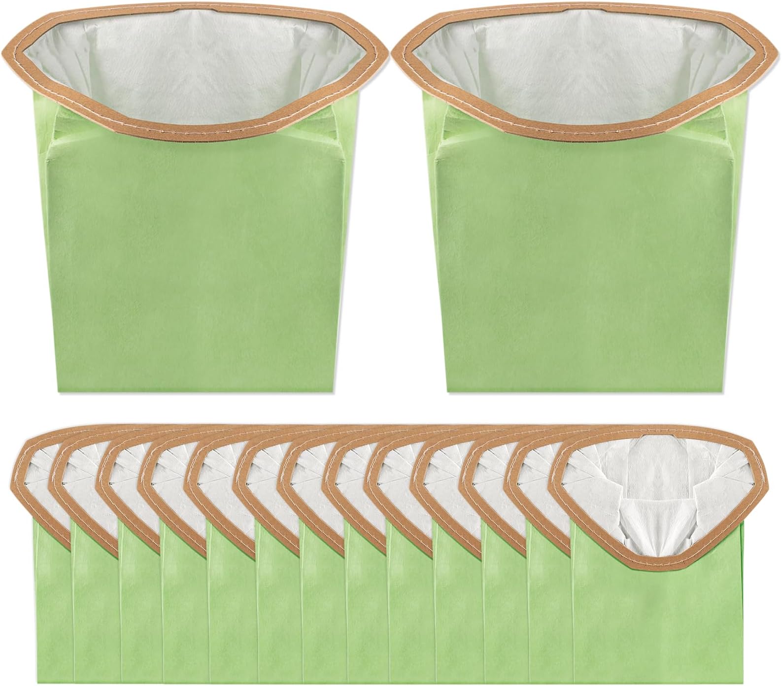 Amazon.com: 12 Pack 107313 Micro Filter Bags Replacement for ProTeam 10 ...