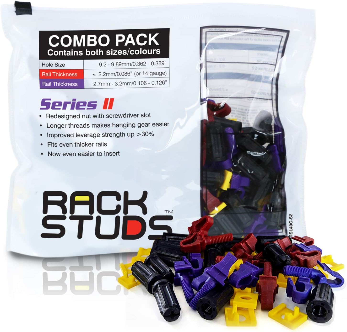 Rackstuds 40C Rack Mount Solution Series II – No More Cage Nuts! The ...