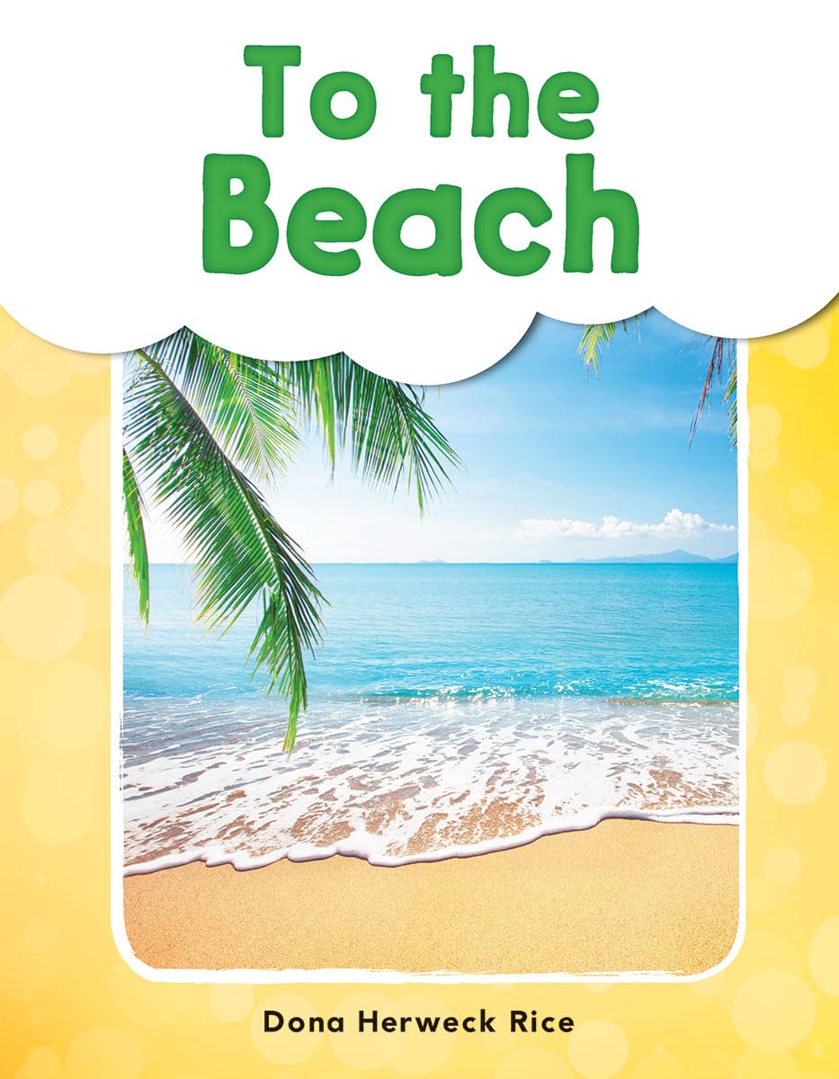 Amazon.com: To the Beach - Phonics Book for Beginning Readers, Teaches ...