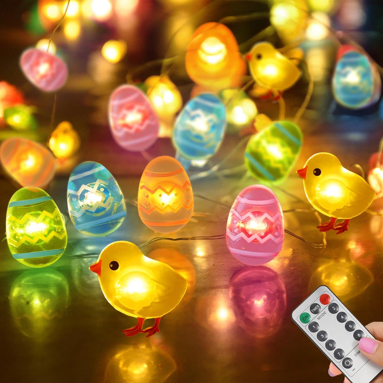 Amazon.com : Easter Window Lights Battery Operated, 3 Pack Easter ...