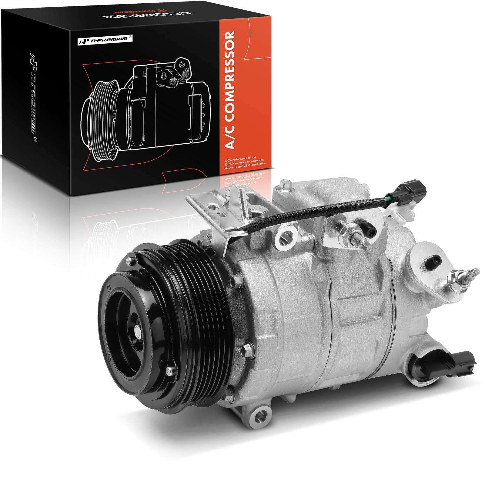 A-Premium AC Compressor Replacement for Ford Edge 2015-2018 Lincoln ...