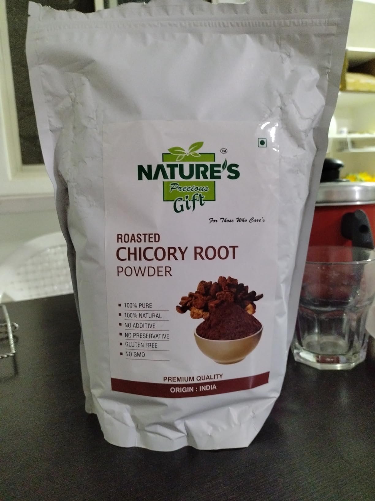 NATURE'S GIFT - FOR THOSE WHO CARE'S Chicory Root Powder (Roasted) - 1 ...
