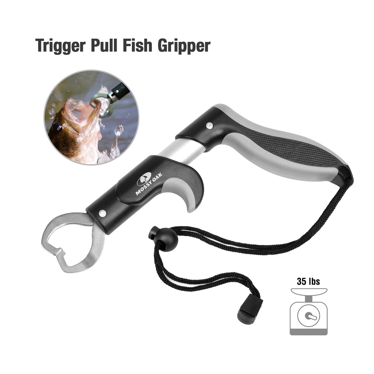 Snapklik.com : Mossy Oak 4pc Fishing Tool Kit - Pistol Grip Fishing ...