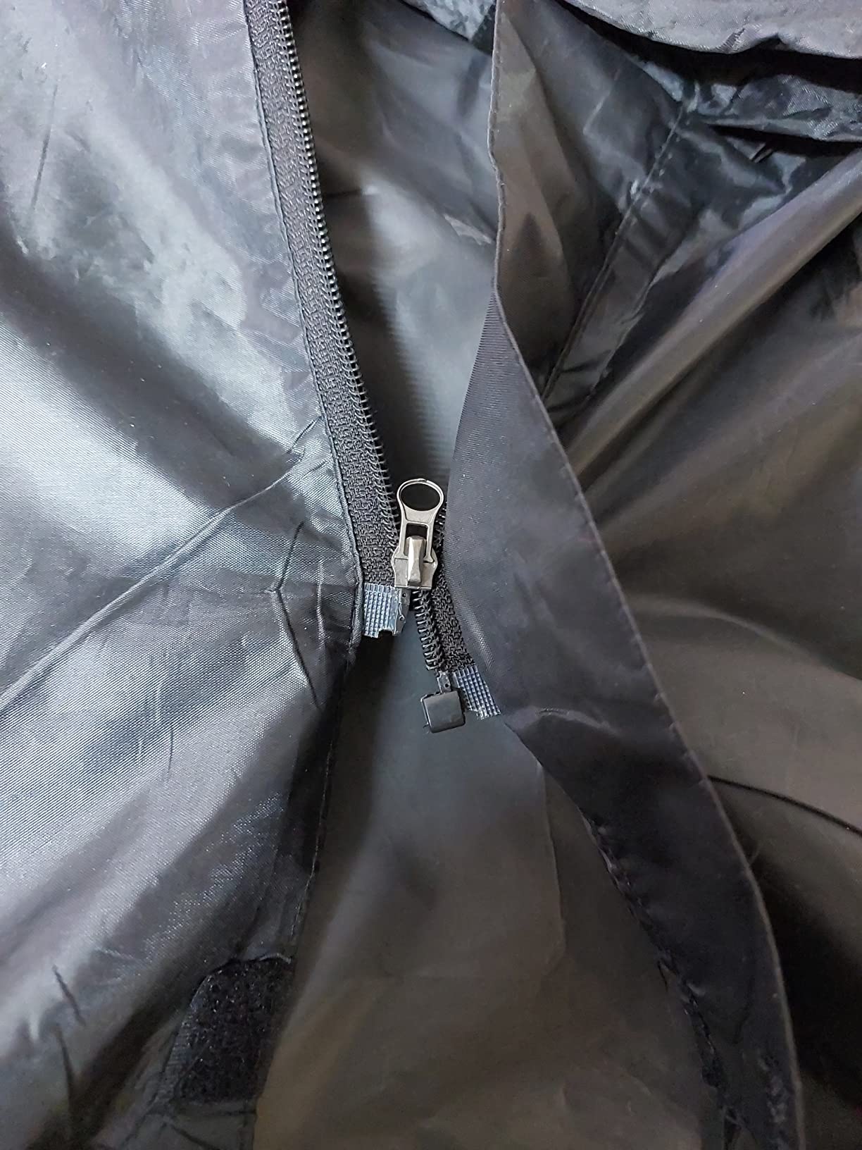 JMP Unisex Long PVC Hooded Raincoat|Over Raincoat with Carry Bag (Grey ...