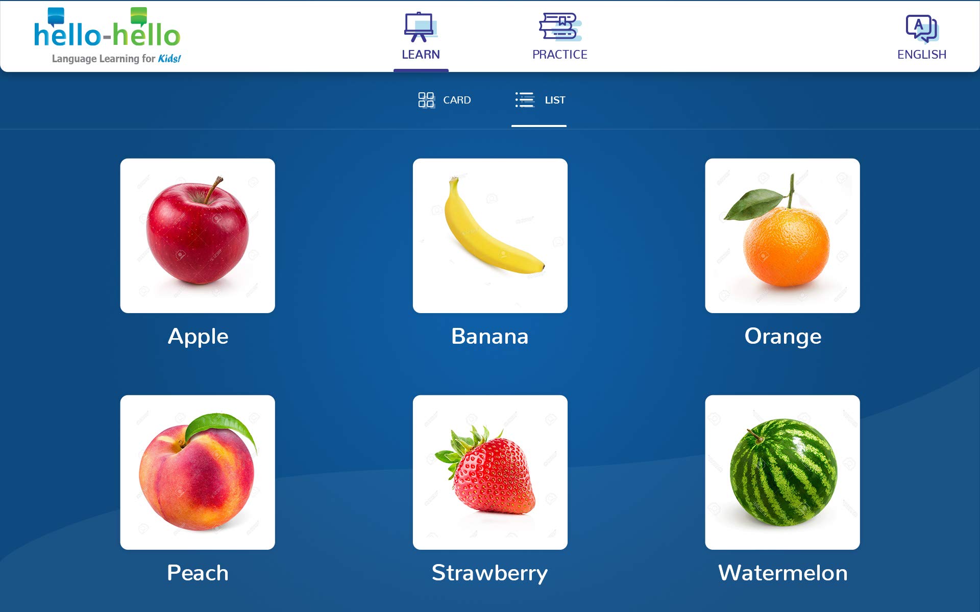 Hello-Hello Language Learning for Kids - App on Amazon Appstore