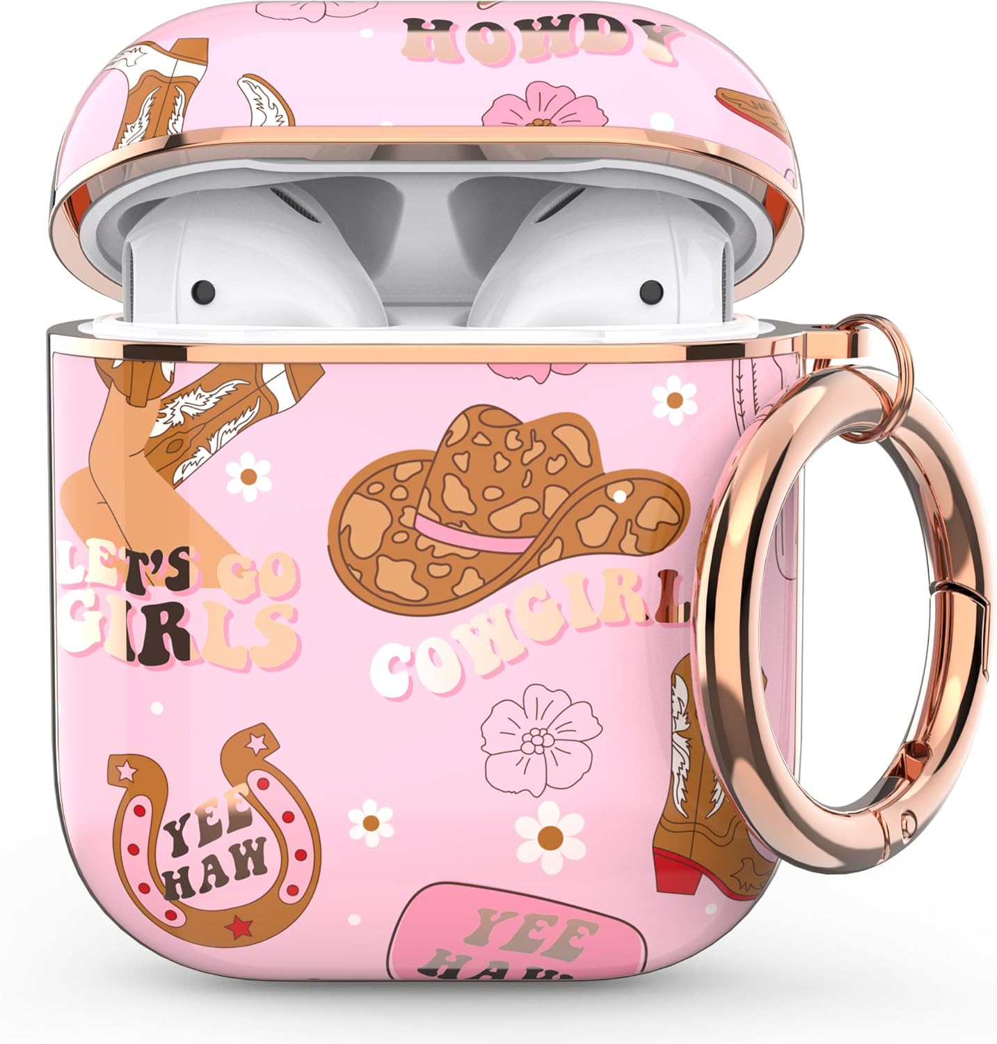Amazon.com: wenew for AirPod Case AirPods 1st & 2nd Generation Hard ...