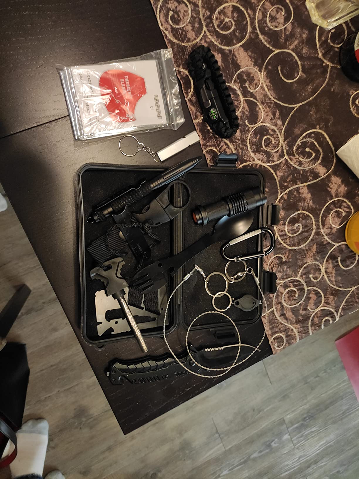 Military Survival Kit - Third Generation Tactical Defense - 15 in 1 ...