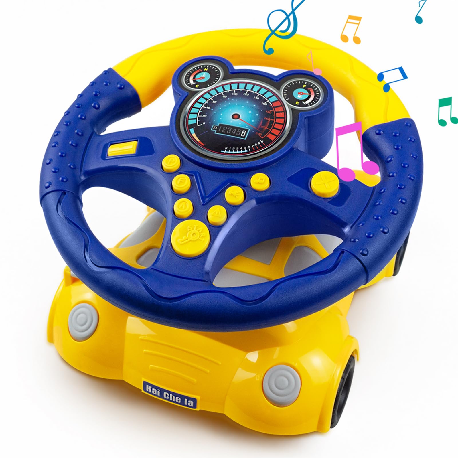Snapklik.com : KalaDuck Toddler Steering Wheel Toy, Baby Simulated Car ...