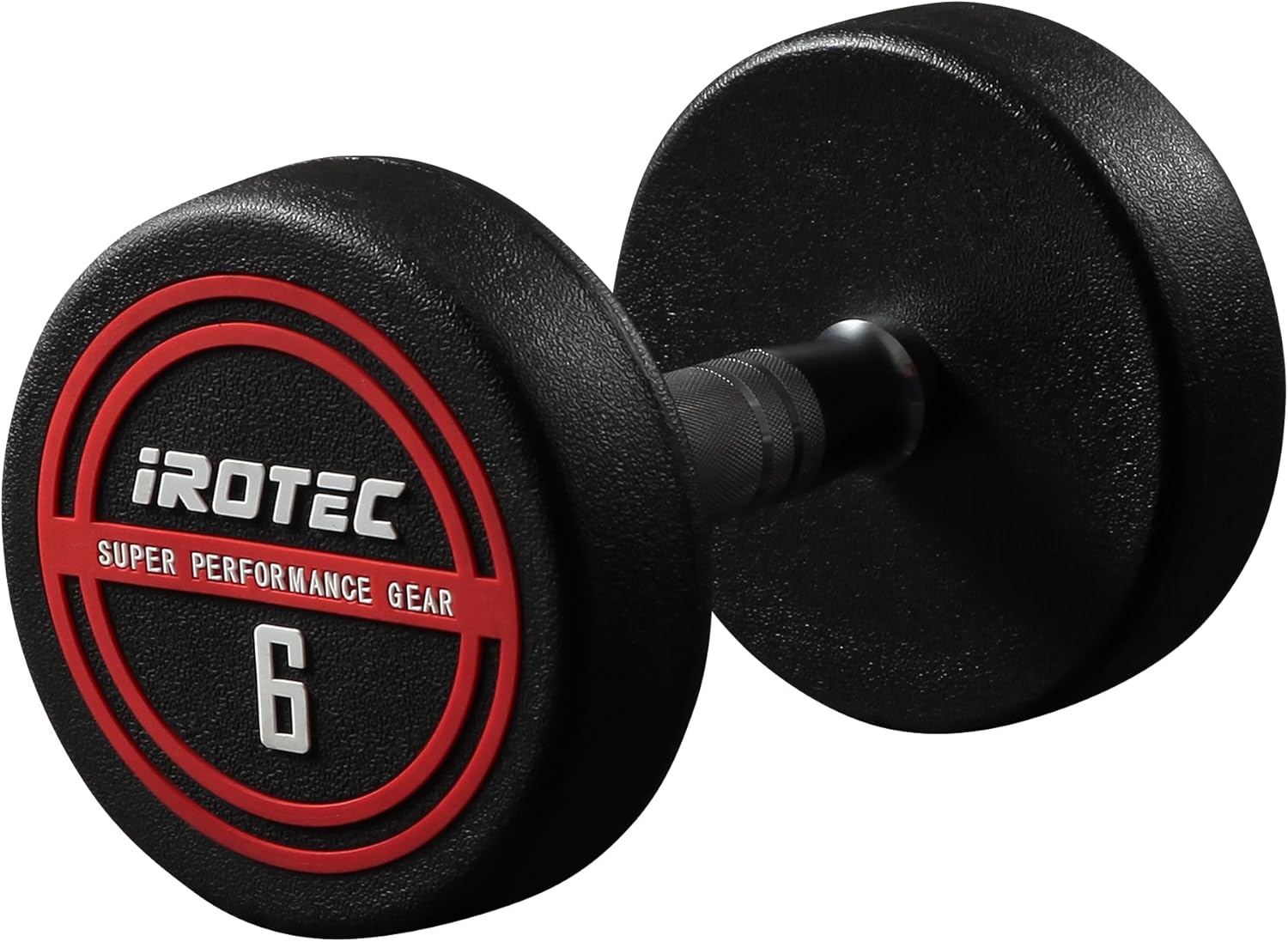 Amazon | IROTEC（アイロテック）NEWラバージムダンベル6KG / ダンベル ラバーダンベル バーベル ジムダンベル 鉄アレー 鉄アレイ 筋トレ器具 スクワット ベンチプレス 鉄 ...