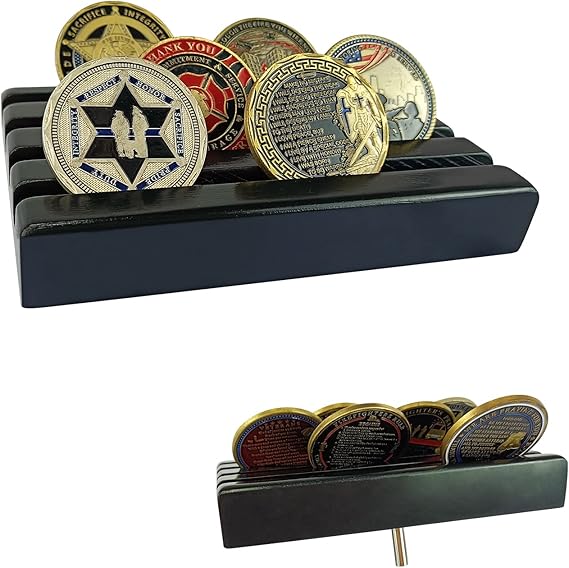Amazon.com: ASmileIndeep Military Challenge Coins Display Holder Small ...