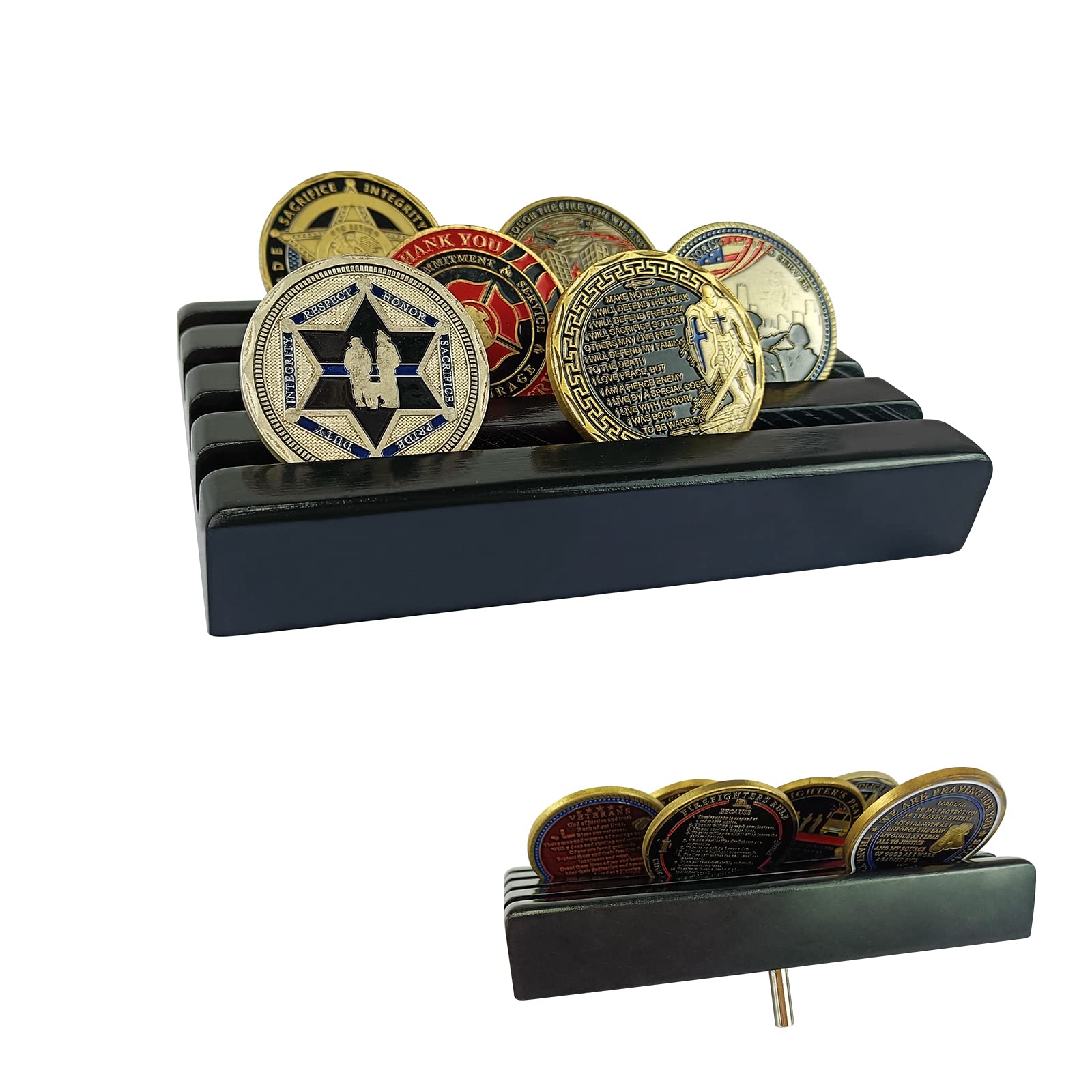 Amazon.com: ASmileIndeep Military Challenge Coins Display Holder Small ...