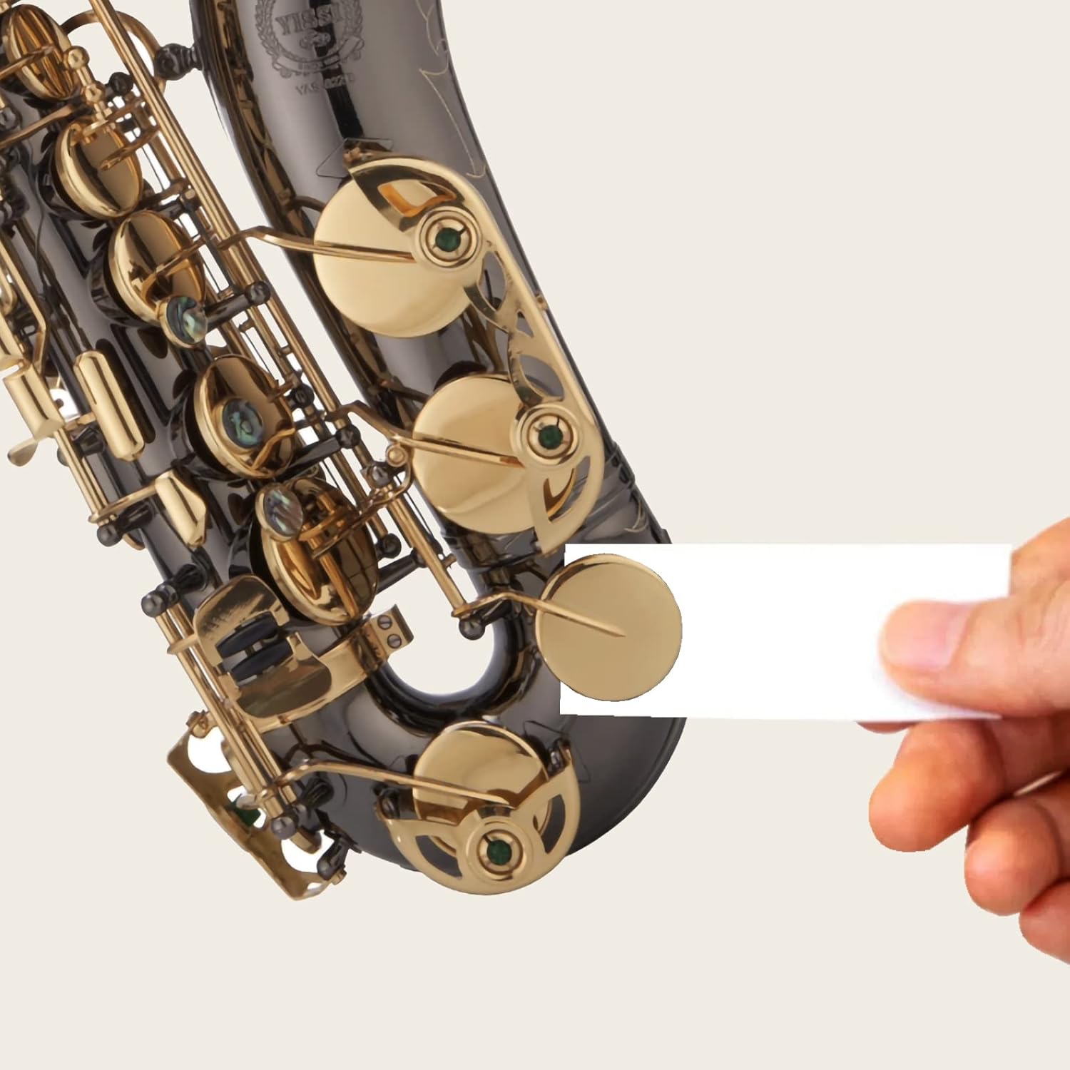 Amazon.com: Sax Mouthpiece Pad Cleaning Paper Blotting Paper 100 Sheets ...