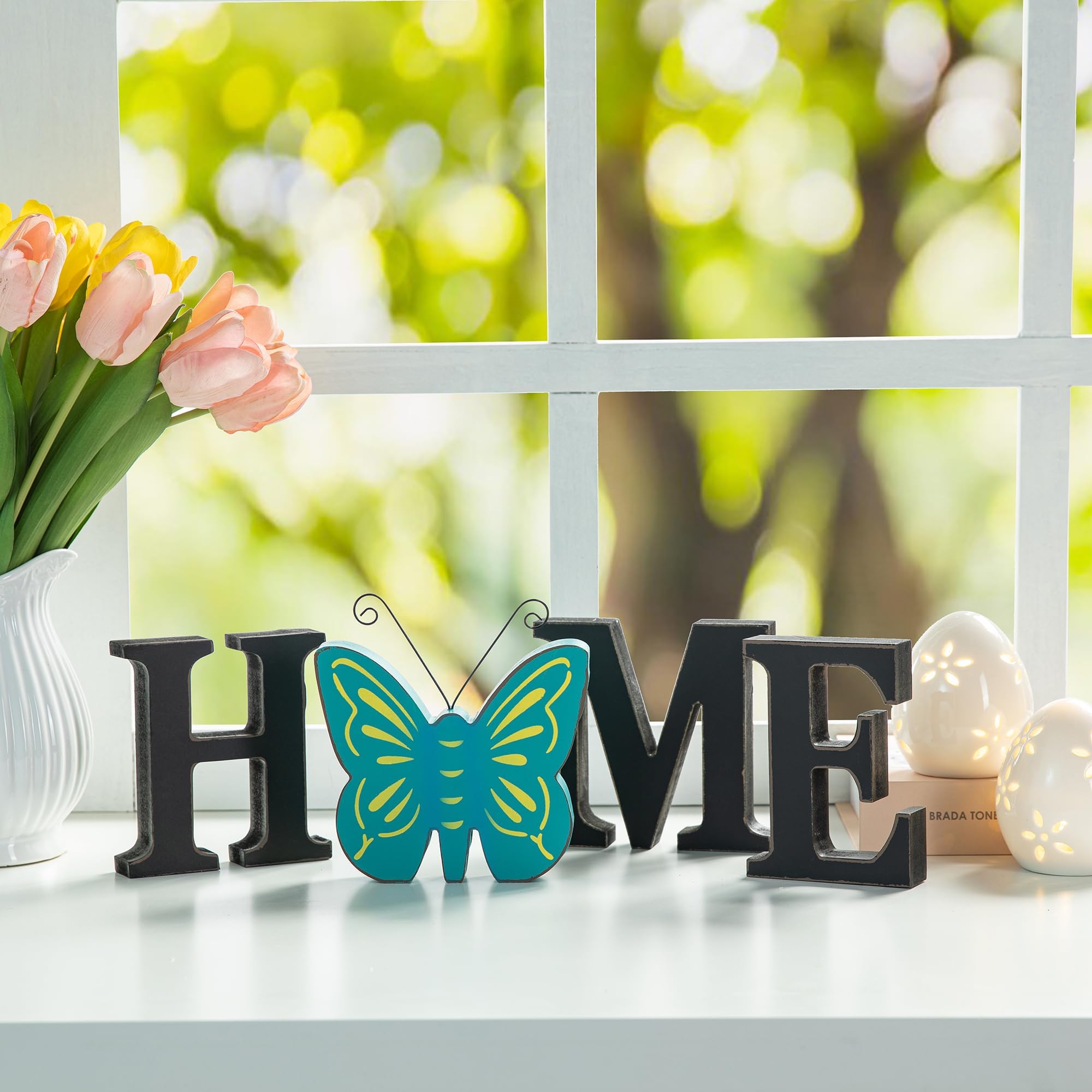 Amazon.com: Interchangeable Home Table Signs with 12Pcs Seasonal Icons ...