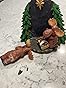 Amazon.com: SLIFKA Fir Pine Trees Moose Nativity Set Figurine 8" : Home ...