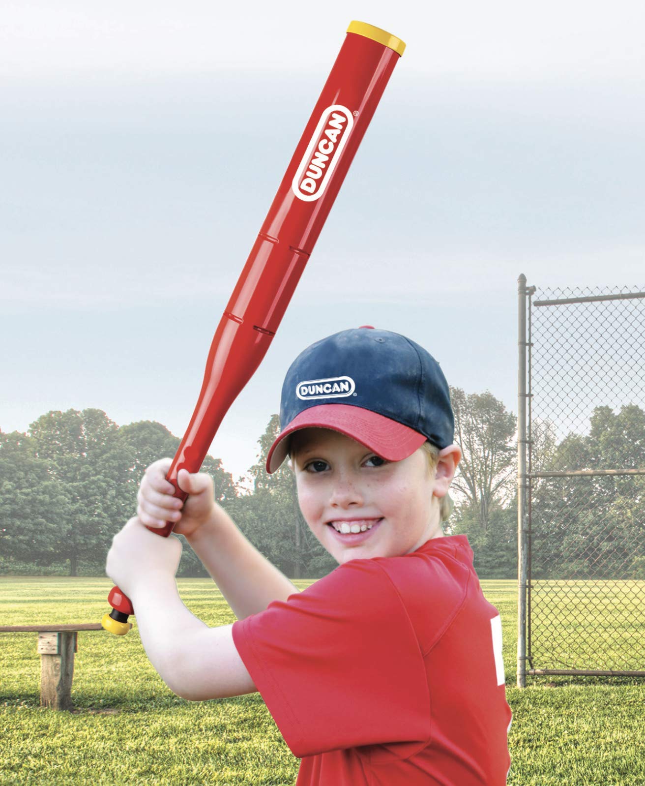 Snapklik.com : Duncan Toys Pop N Hit Practice Bat Self-Pitching Ball ...