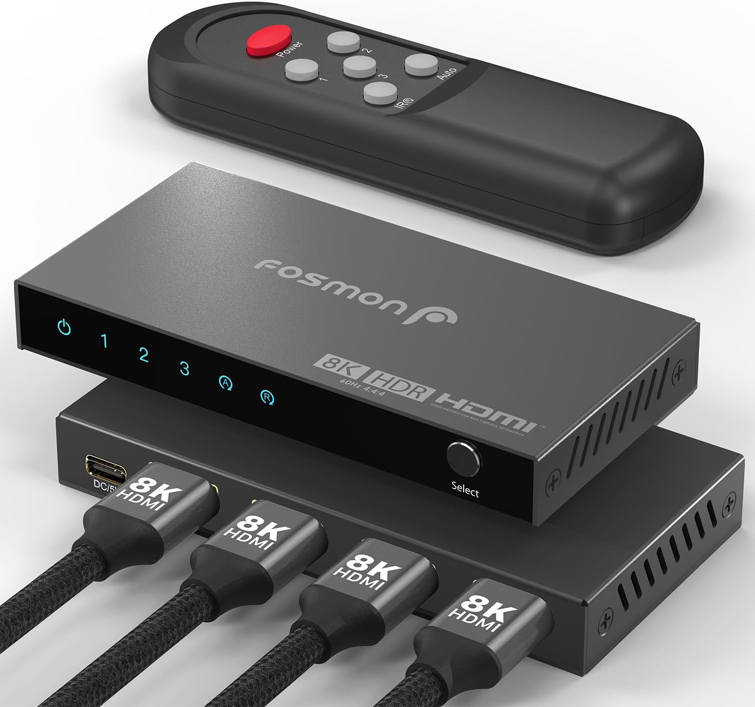 Amazon.com: HDMI Switch 2x2, 2 Ports HDMI Switch Splitter 2 in 2 Out ...