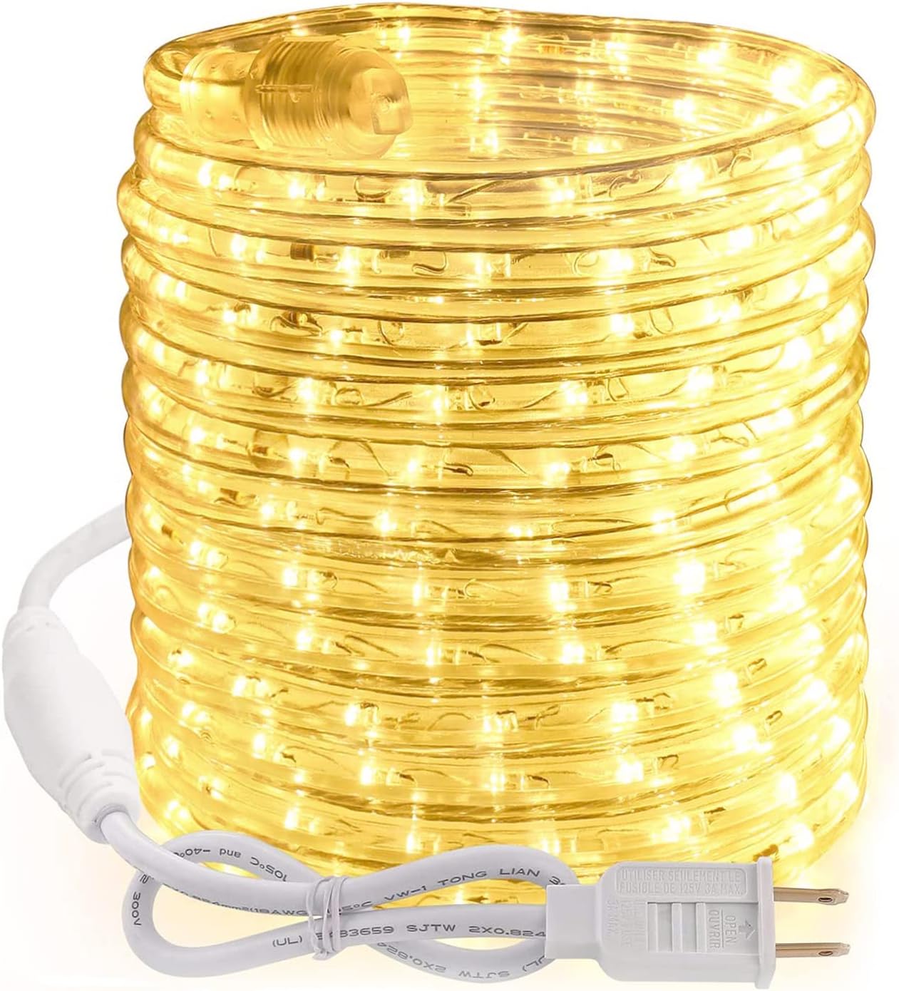 Amazon.com: Izzy Creation 18FT Warm White LED Rope Lights Kit for ...