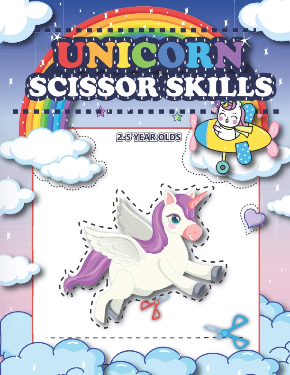 Unicorn Scissor Skills 2 5 Year Olds 50 Simple Easy | Desertcart INDIA