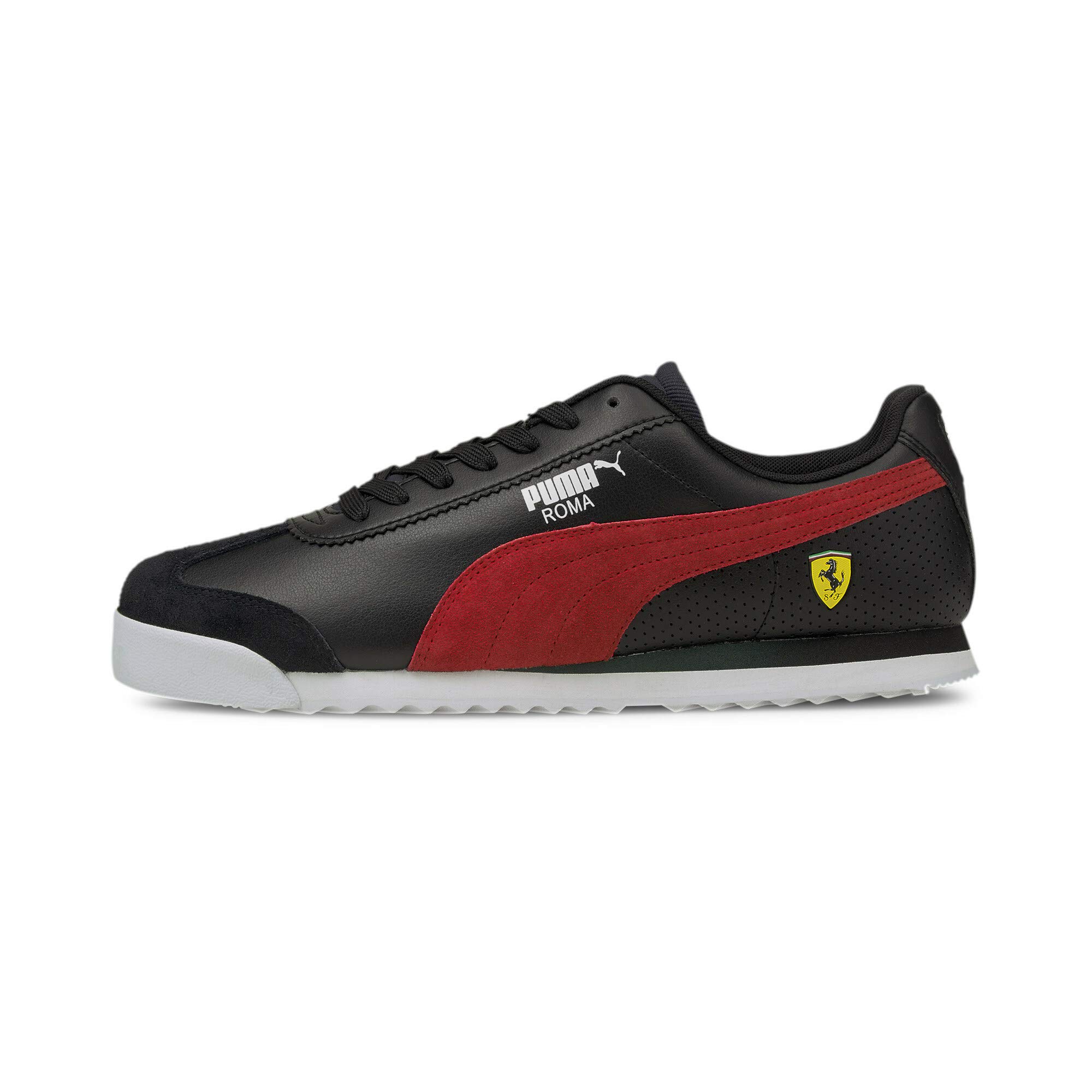 Buy PUMA Scuderia Ferrari Roma Men's Motorsport Shoes Black White ...