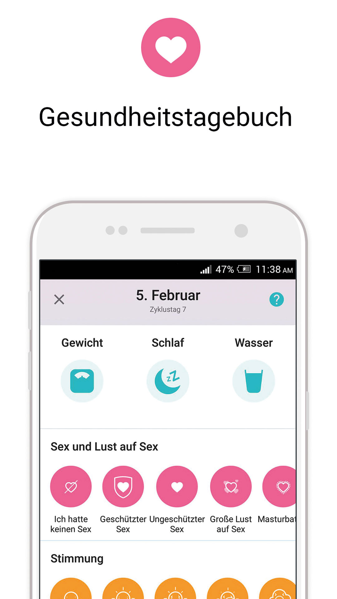 Zyklusapp Flo Mobiler Perioden Und Menstruationskalender Die 5 Besten