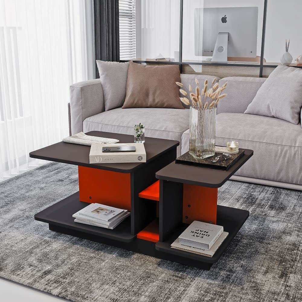 Wakefit Center Table for Living Room | 1 Year Warranty | Coffee Table ...