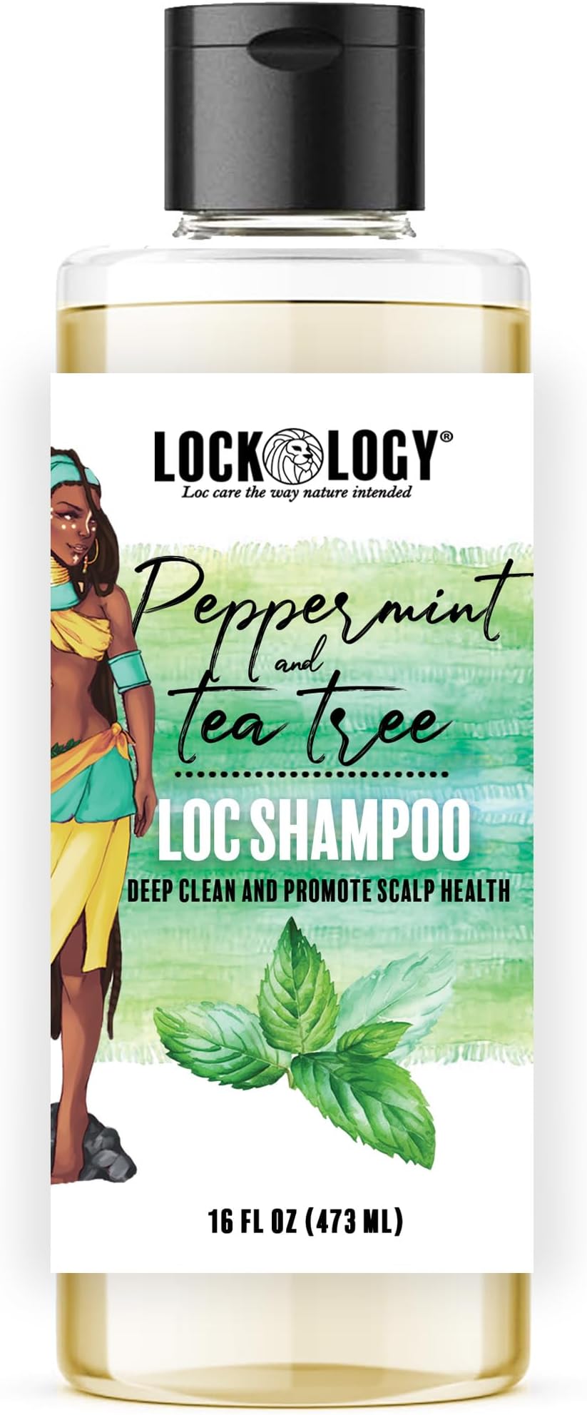 Amazon.com: Lockology Loc Dreadlock Shampoo with Peppermint Tea Tree ...