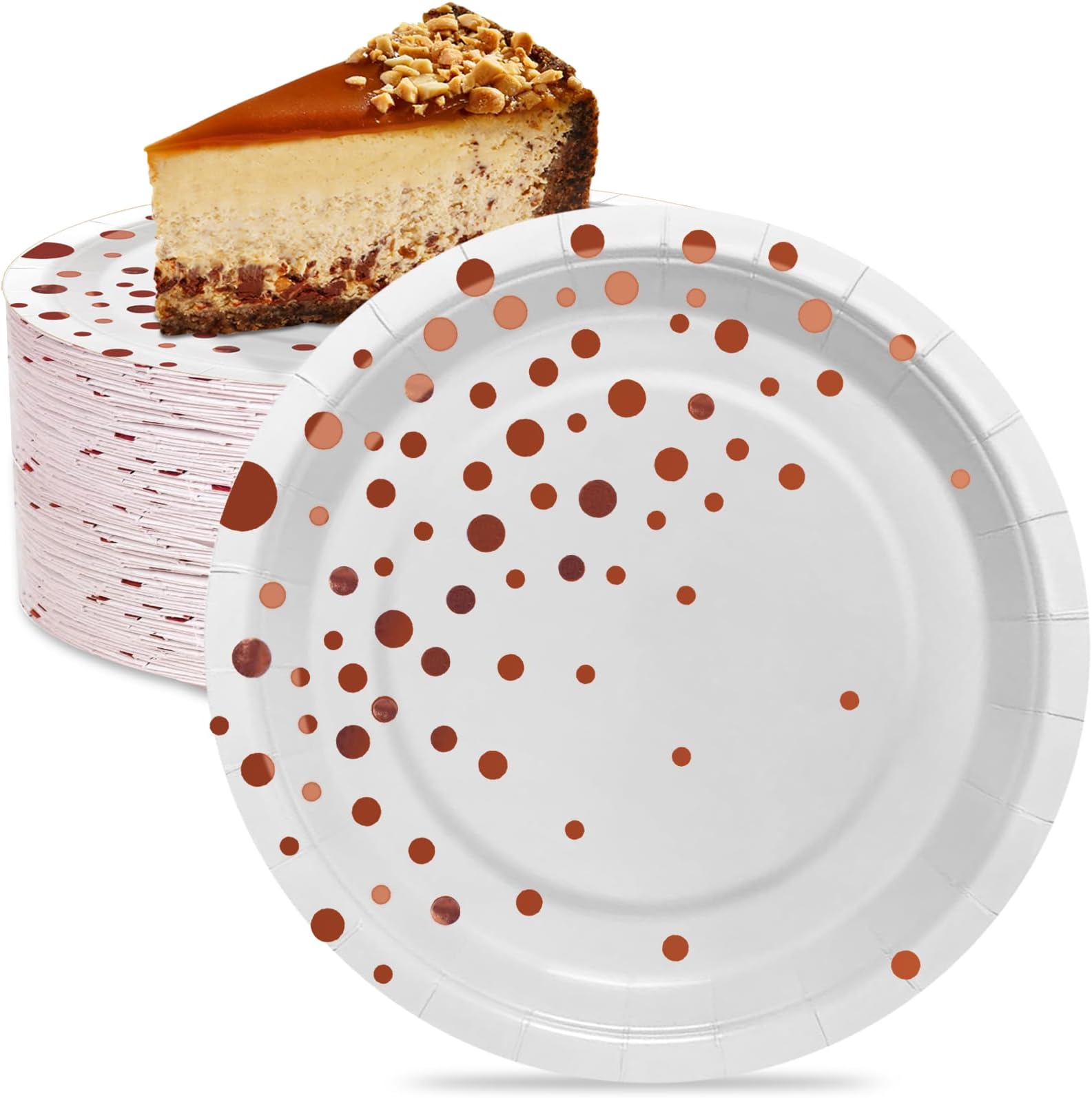 Amazon.com: Creative Converting Sparkle and Shine Dessert Plates, 7 ...