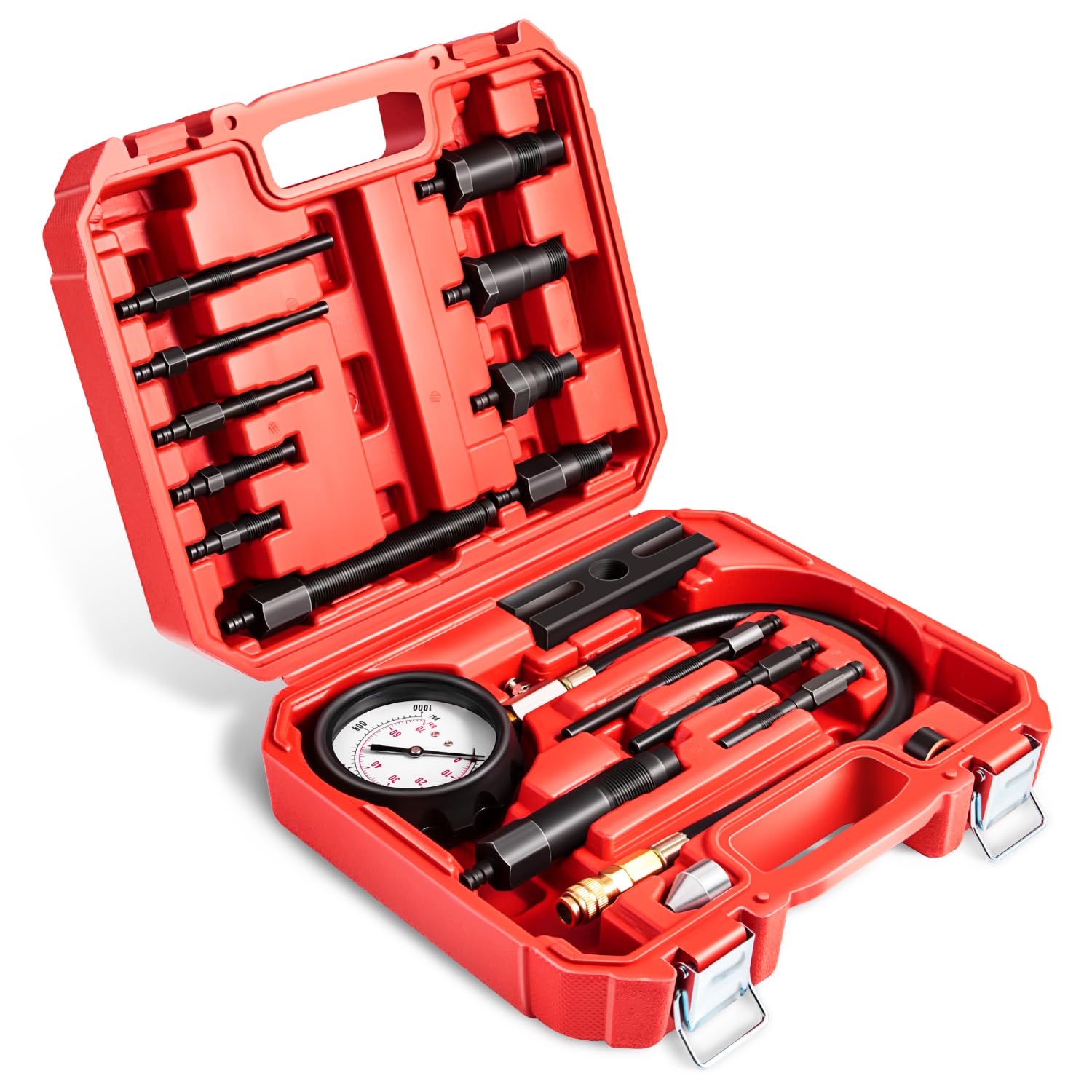 Amazon.com: DNA MOTORING TU-15B Diesel Engine Compression Gauge Tester ...