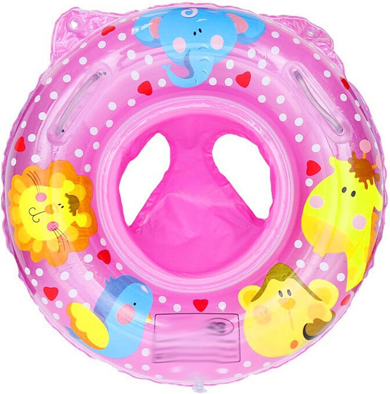 Amazon.com: AVIRAA Swim Ring, Double Handle Safety Seat Float Ring ...