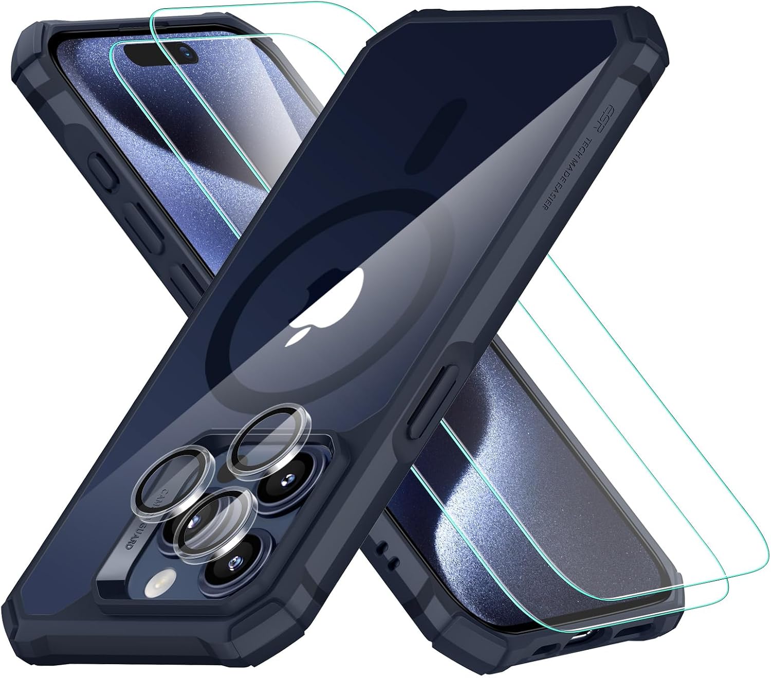 Amazon.com: ESR for iPhone 15 Pro Case, Compatible with MagSafe, Set ...