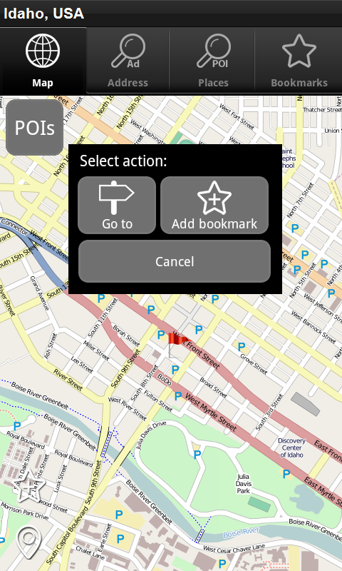 Idaho, USA Offline Map (Golden Forge) - App on Amazon Appstore