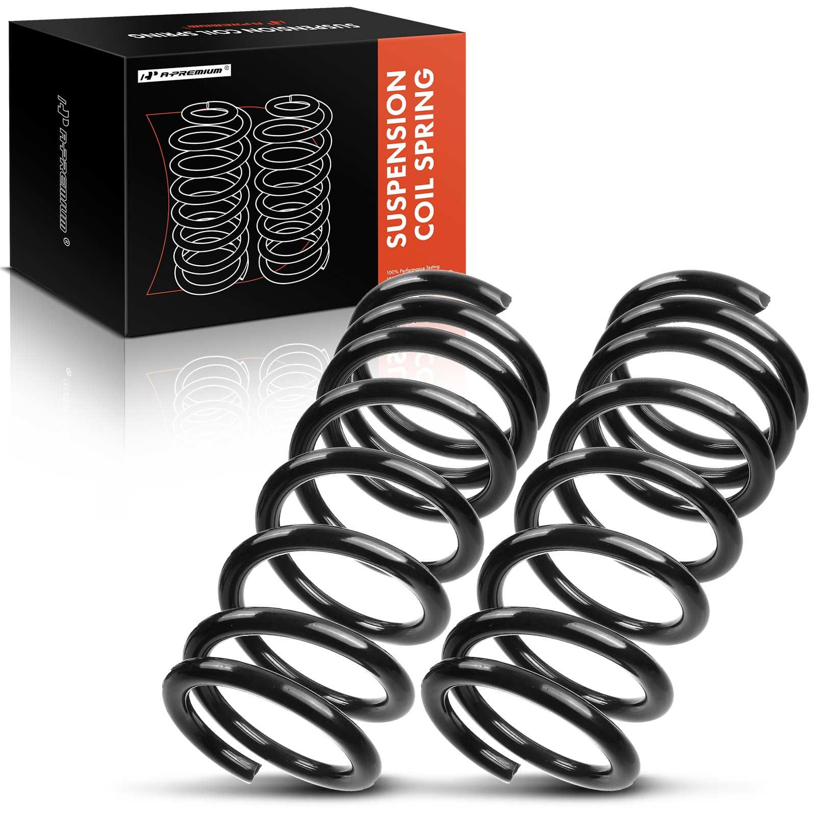 Amazon.com: A-Premium 2Pcs Front Suspension Coil Spring Set Compatible ...