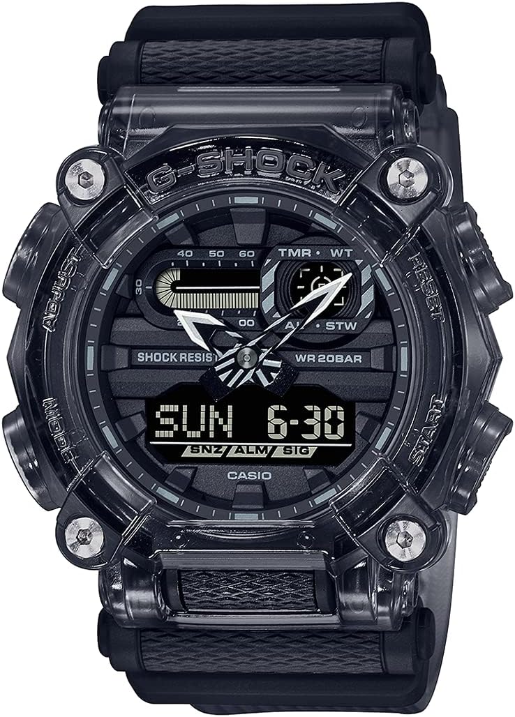 Casio G-SHOCK Homme Analogique-Digital Quartz Montre avec Bracelet en ...
