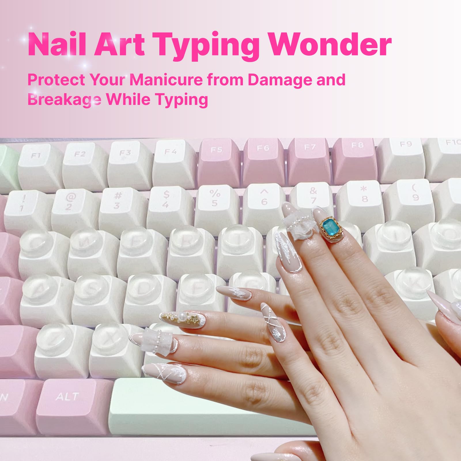 Long Nails Typing Gen Z Refuses To Keep Their Nails Short — So They