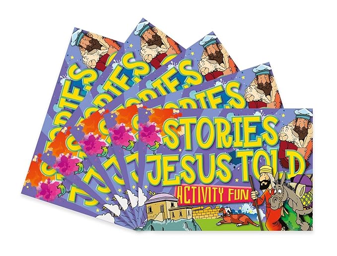 Stories Jesus Told Activity Fun: 5 pack (Candle Activity Fun) : Dowley ...