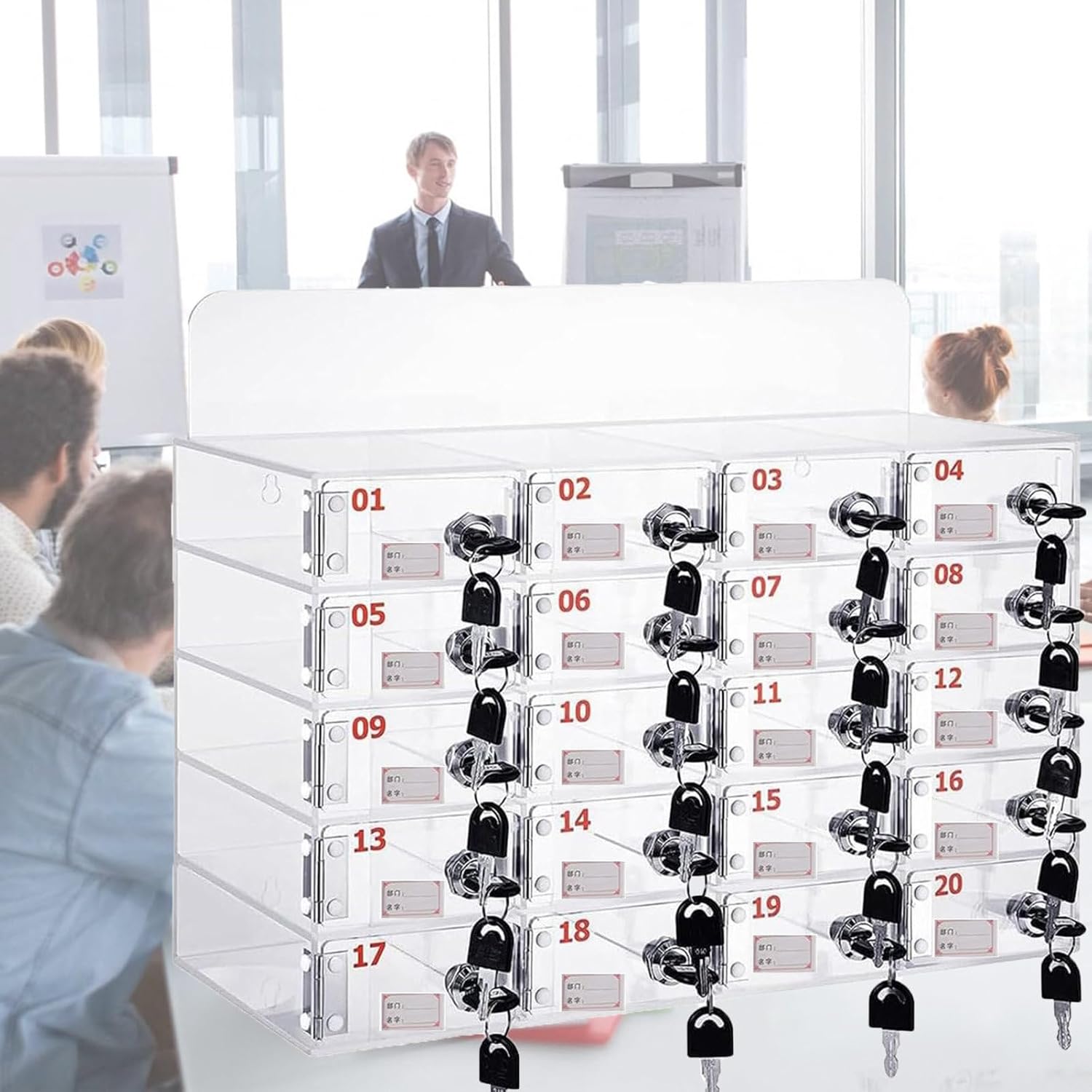 Caja De Almacenamiento Para TeléFono Celular, Gabinete De AcríLico Para ...