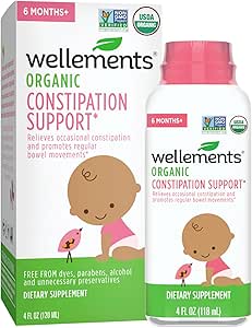 Amazon.com: Wellements Organic Constipation Support | Safe and Gentle ...