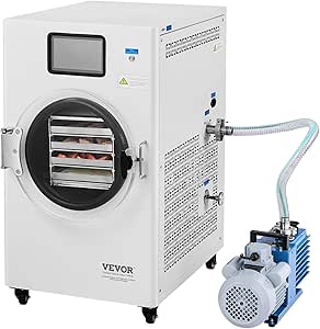Amazon.com: VEVOR Vacuum Freeze Dryer Machine, 8.8-13.2 LBS/Batch Food ...