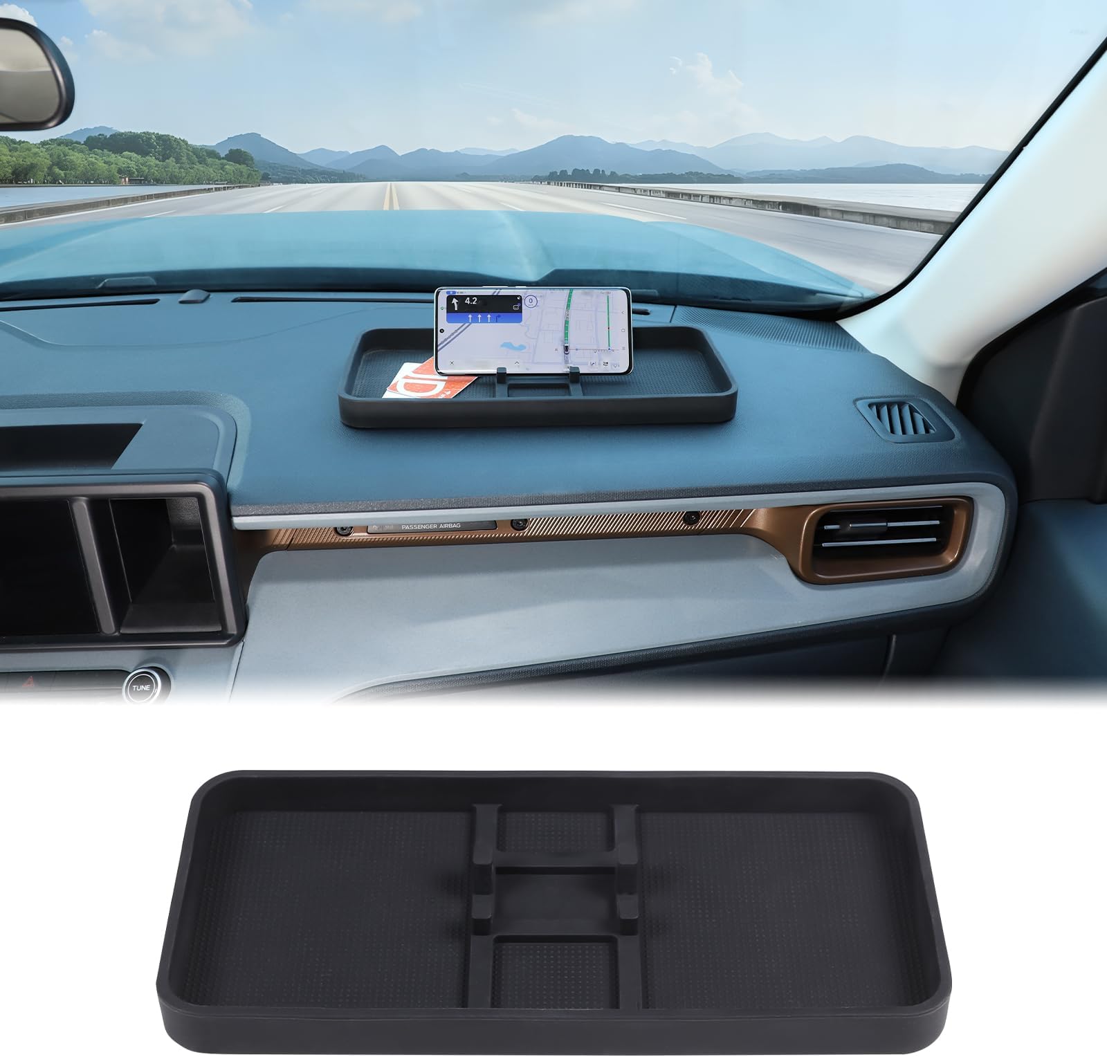 Amazon.com: Aunginsy Car Center Console Dash Organizer Compatible with ...