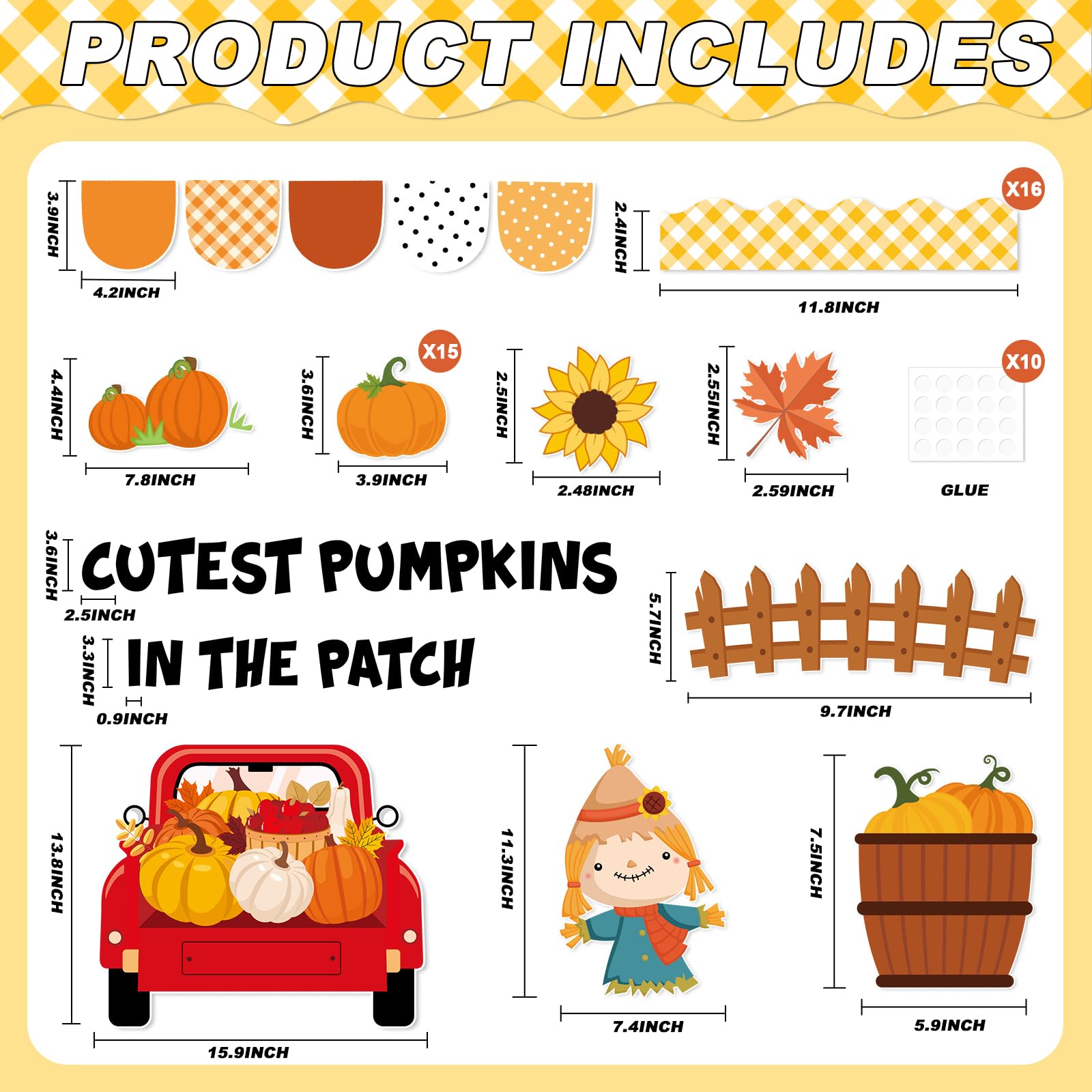 Snapklik.com : Gisgfim Fall Thanksgiving Classroom Bulletin Board ...