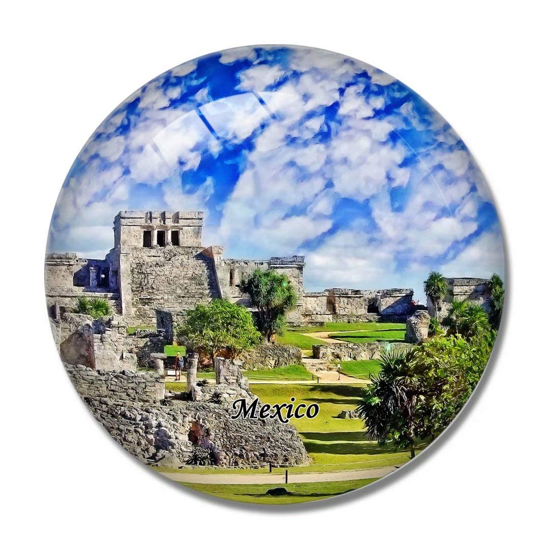 Amazon.com: Mexico Magnet Mexico Tulum Mayan Ruins Cancun 3D Fridge ...