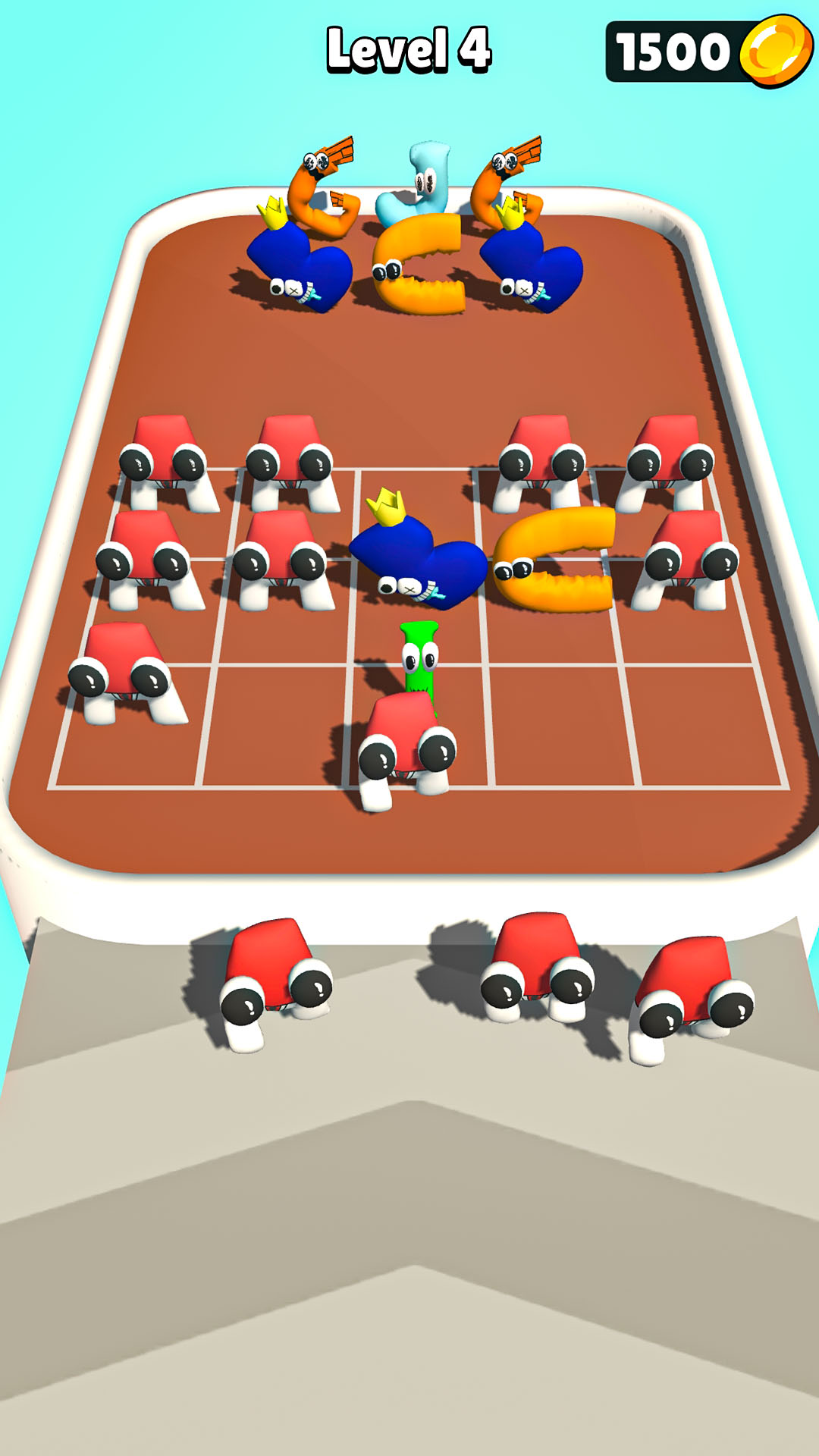 Merge Letter Monsters Run 3D: A-Z Alphabet Merge Battle Rush - App on ...