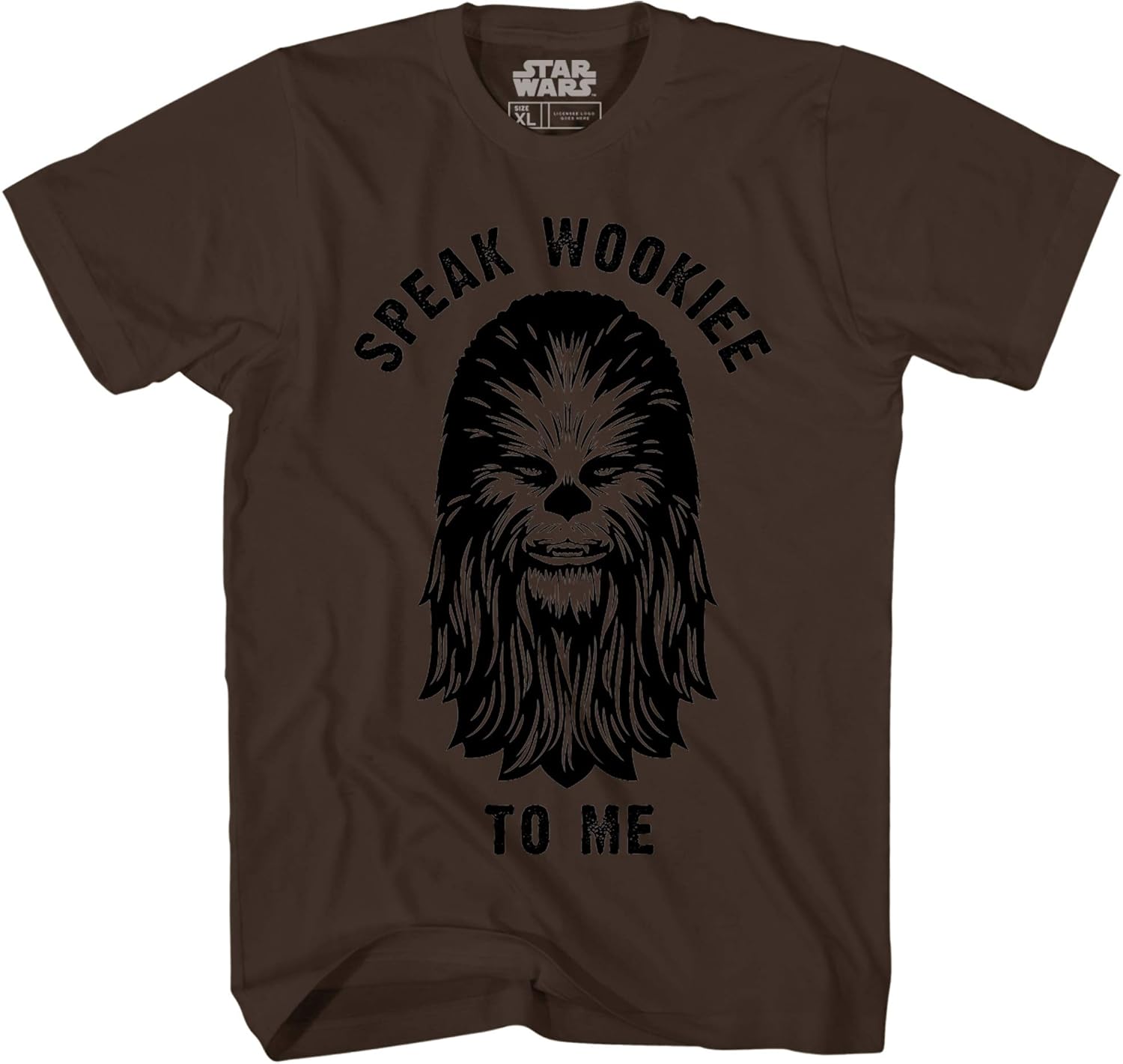 Speak Wookie to Me Chewbacca Wookiee Chewie The Last Jedi Movie Porgs ...