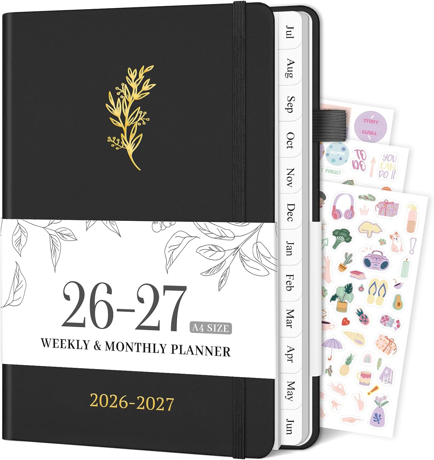 Planner 2026-2027, 8.5" x 11" Weekly and Monthly Planner with Tabs from ...