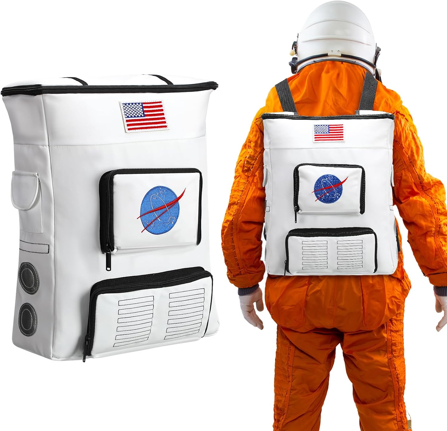 Amazon.com | Yeyeplum Adult Astronaut Backpack Halloween Astronaut ...