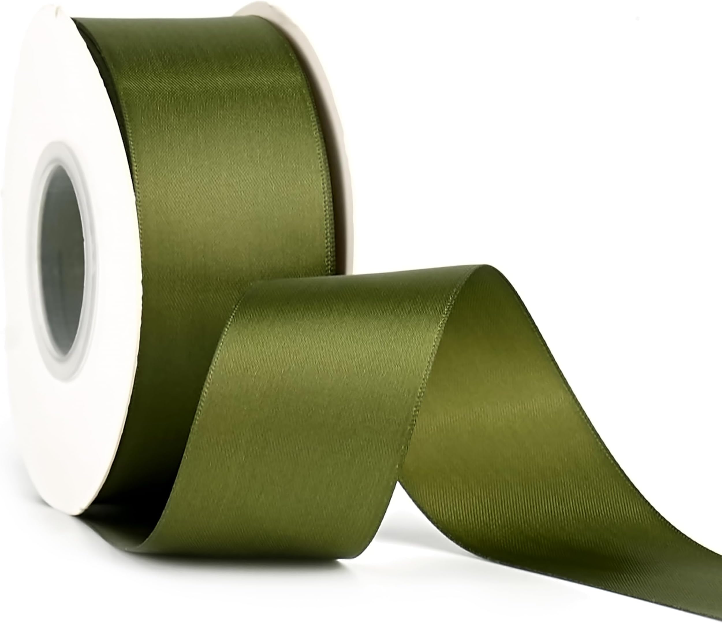 Amazon.com: DINDOSAL Sage Green Ribbon 1/2 Inch Moss Green Satin Ribbon ...