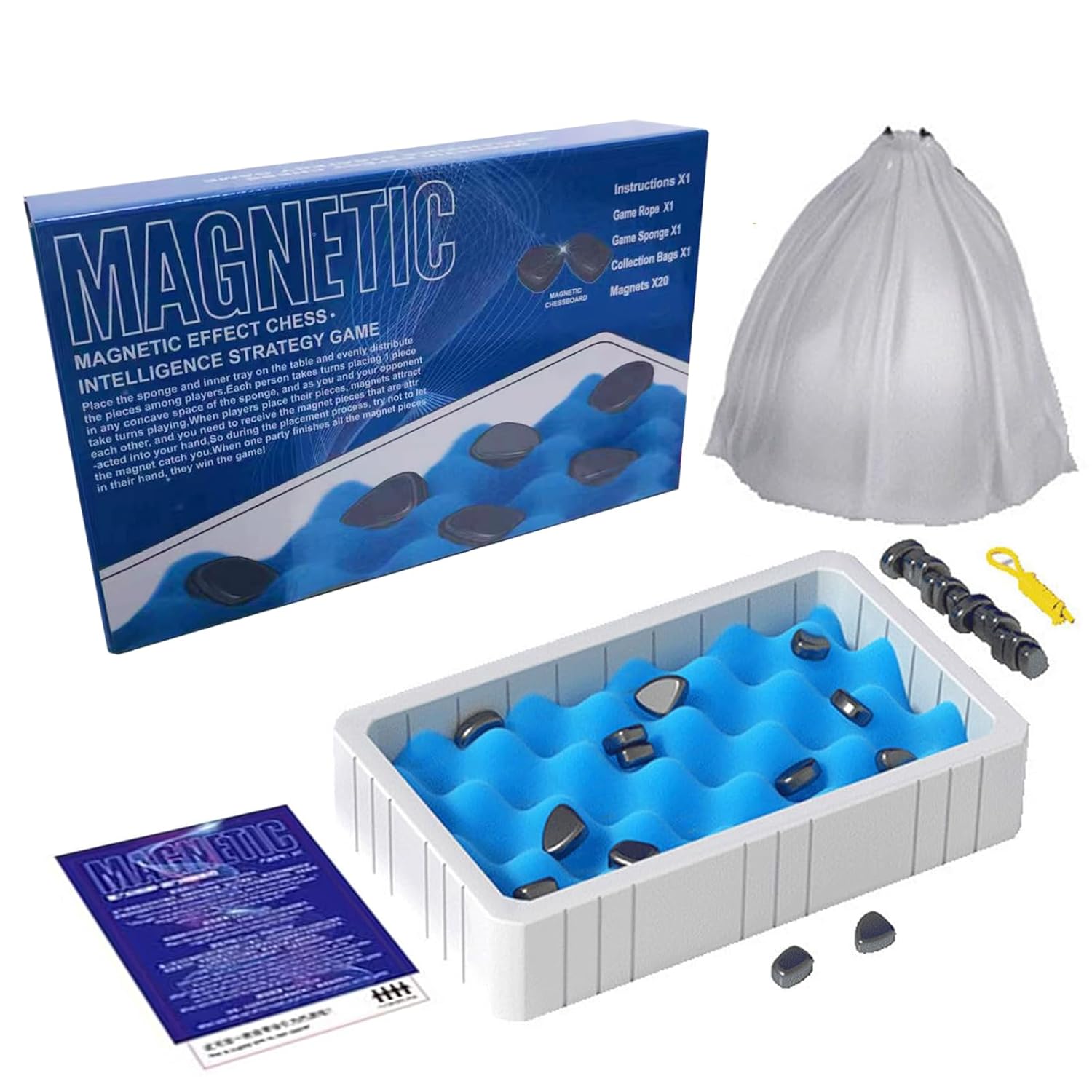 Amazon.com : 2024 New 2 Player Party Board Games Magnetic Chess Game ...